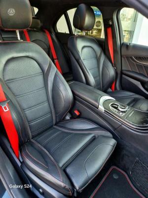 Черный Мерседес C43 AMG 2017 в Вильнюс, объемом двигателя 3.00 л и пробегом 95 тыс. км за 23700 €, фото 16 на AUTOMOTO.COM.LV