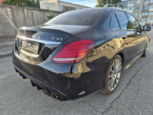 Черный Мерседес C43 AMG 2017 в Мажейкяй, объемом двигателя 3.00 л и пробегом 230 тыс. км за 12900 €, фото 5 на AUTOMOTO.COM.LV