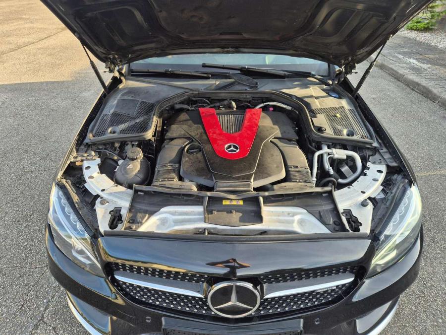 Черный Мерседес C43 AMG 2017 в Мажейкяй, объемом двигателя 3.00 л и пробегом 230 тыс. км за 12900 €, фото 20 на AUTOMOTO.COM.LV
