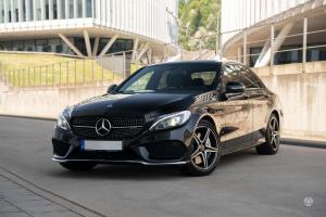 Melns Mercedes-Benz C43 AMG 2018 Viļņa, ar dzinēja tilpumu 3.00 L un nobraukumu 128 tūkst. km par 24900 €, foto 10 vietnē AUTOMOTO.COM.LV