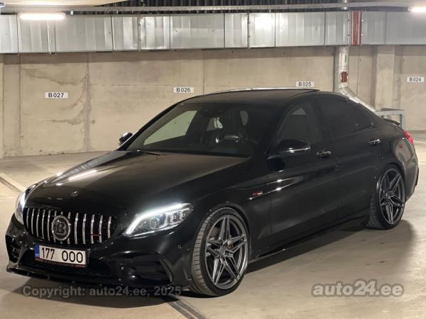 Melns Mercedes-Benz C43 AMG 2019 Tallina, ar dzinēja tilpumu 3.00 L un nobraukumu 112 tūkst. km par 43900 €, foto 2 vietnē AUTOMOTO.COM.LV