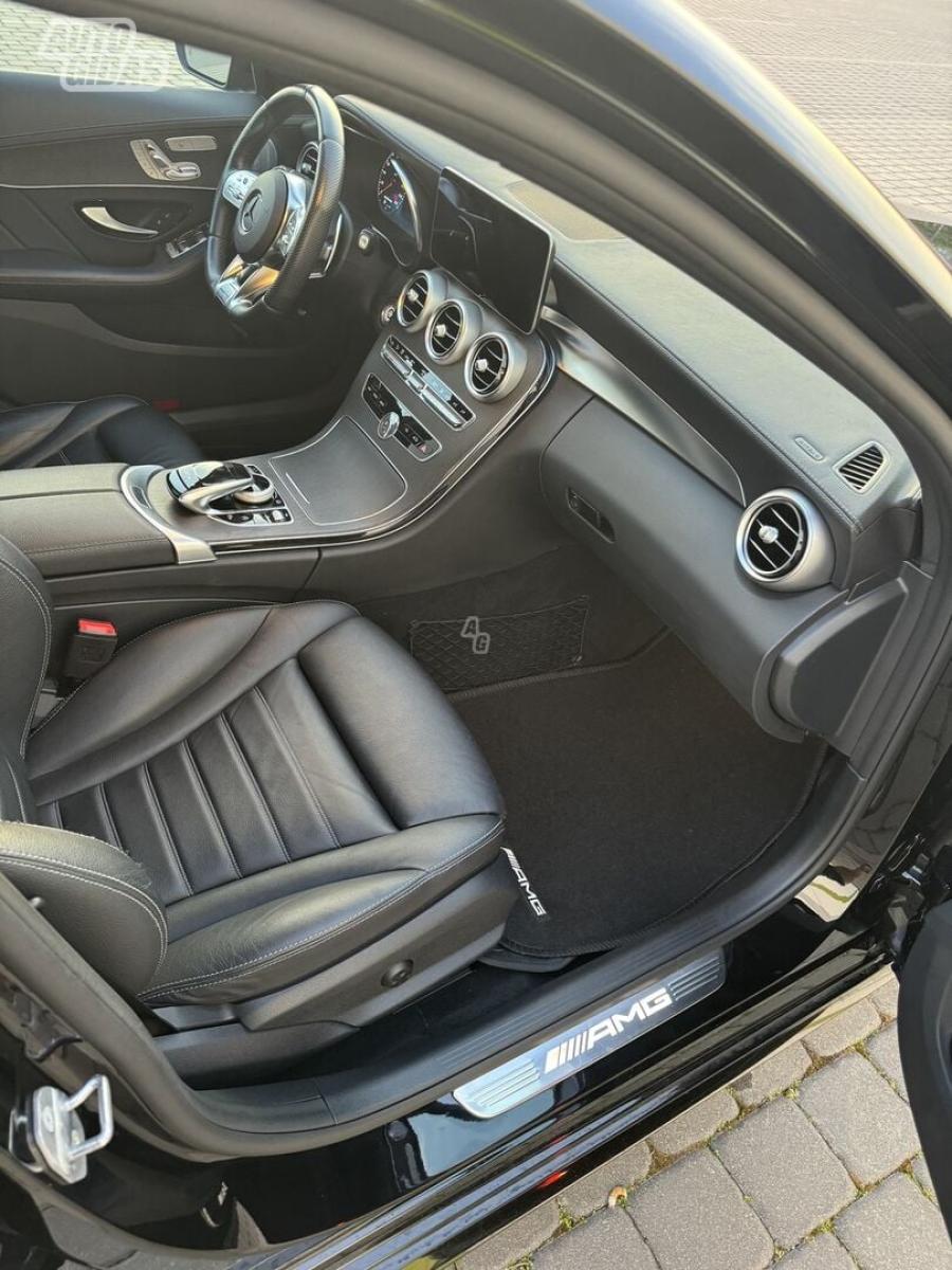 Черный Мерседес C43 AMG 2021 в Каунас, объемом двигателя 3.00 л и пробегом 61 тыс. км за 33000 €, фото 11 на AUTOMOTO.COM.LV