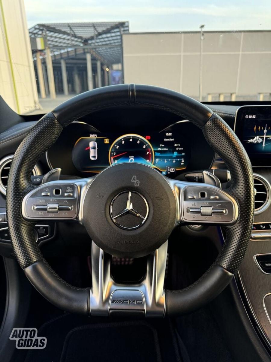 Черный Мерседес C43 AMG 2021 в Каунас, объемом двигателя 3.00 л и пробегом 61 тыс. км за 33000 €, фото 14 на AUTOMOTO.COM.LV