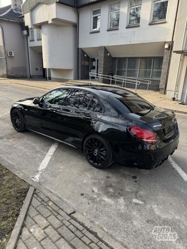 Melns Mercedes-Benz C43 AMG 2021 Kauņa, ar dzinēja tilpumu 3.00 L un nobraukumu 61 tūkst. km par 33000 €, foto 8 vietnē AUTOMOTO.COM.LV