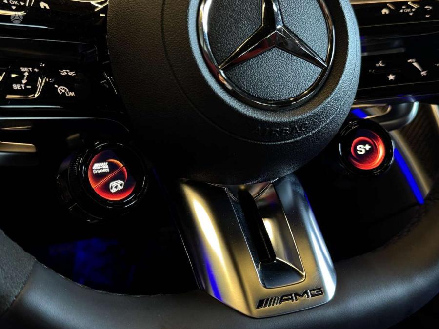 Черный Мерседес C43 AMG 2024 в Каунас, объемом двигателя 1.99 л и пробегом 9 тыс. км за 53990 €, фото 30 на AUTOMOTO.COM.LV
