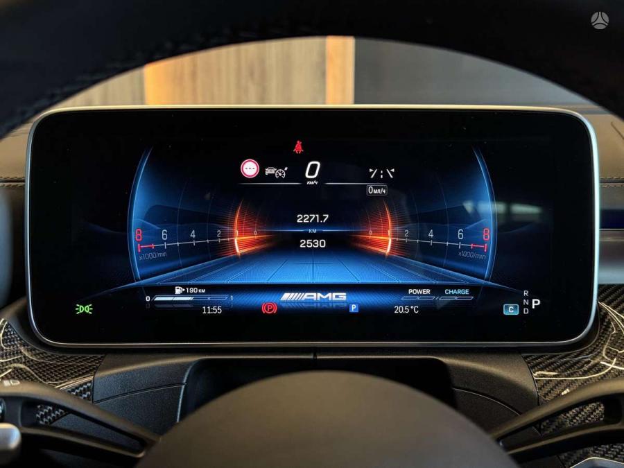 Черный Мерседес C43 AMG 2024 в Каунас, объемом двигателя 1.99 л и пробегом 9 тыс. км за 53990 €, фото 52 на AUTOMOTO.COM.LV