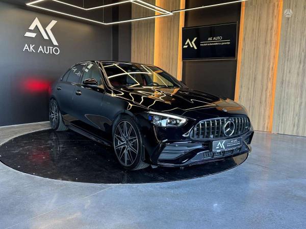 Черный Мерседес C43 AMG 2024 в Каунас, объемом двигателя 1.99 л и пробегом 9 тыс. км за 53990 €, фото 3 на AUTOMOTO.COM.LV