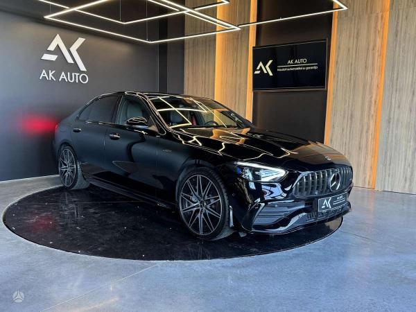 Черный Мерседес C43 AMG 2024 в Каунас, объемом двигателя 1.99 л и пробегом 9 тыс. км за 53990 €, фото 4 на AUTOMOTO.COM.LV