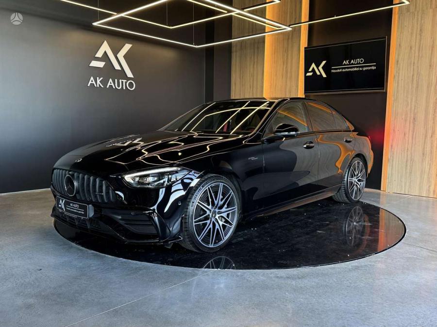 Черный Мерседес C43 AMG 2024 в Каунас, объемом двигателя 1.99 л и пробегом 9 тыс. км за 53990 €, фото 7 на AUTOMOTO.COM.LV