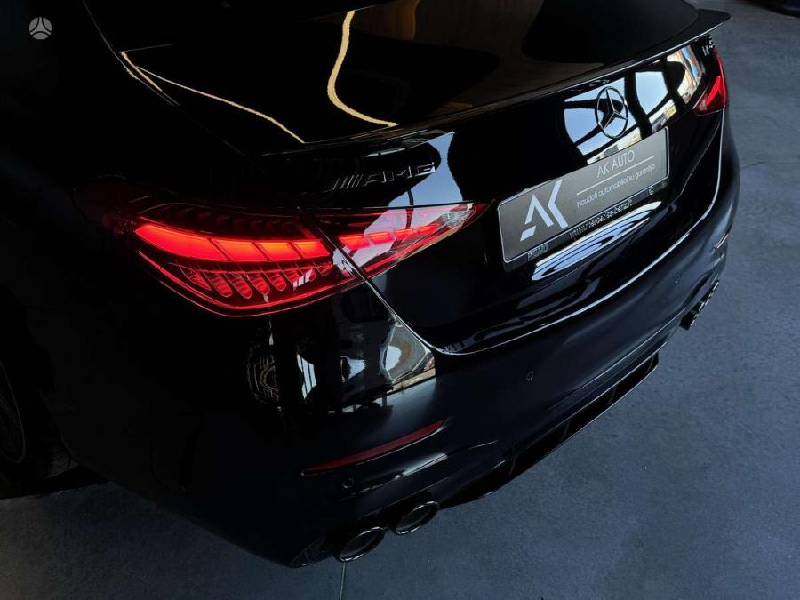 Черный Мерседес C43 AMG 2024 в Каунас, объемом двигателя 1.99 л и пробегом 9 тыс. км за 53990 €, фото 13 на AUTOMOTO.COM.LV