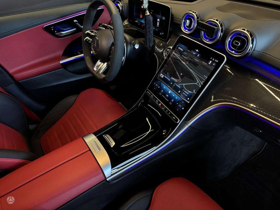 Черный Мерседес C43 AMG 2024 в Каунас, объемом двигателя 1.99 л и пробегом 9 тыс. км за 53990 €, фото 25 на AUTOMOTO.COM.LV