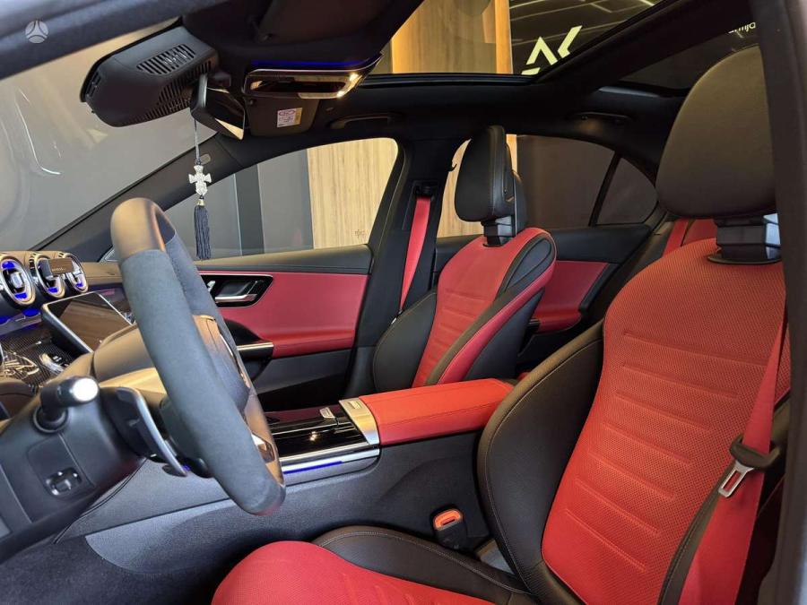Черный Мерседес C43 AMG 2024 в Каунас, объемом двигателя 1.99 л и пробегом 9 тыс. км за 53990 €, фото 37 на AUTOMOTO.COM.LV