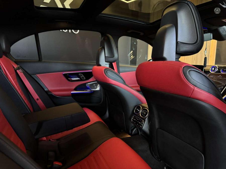 Черный Мерседес C43 AMG 2024 в Каунас, объемом двигателя 1.99 л и пробегом 9 тыс. км за 53990 €, фото 43 на AUTOMOTO.COM.LV