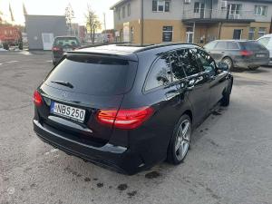 Черный Мерседес C43 AMG 2016 в Вильнюс, объемом двигателя 3.00 л и пробегом 253 тыс. км за 19500 €, фото 13 на AUTOMOTO.COM.LV