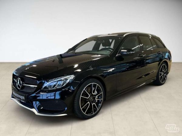 Черный Мерседес C43 AMG 2017 в Каунас, объемом двигателя 3.00 л и пробегом 84 тыс. км за 32679 €, фото 1 на AUTOMOTO.COM.LV