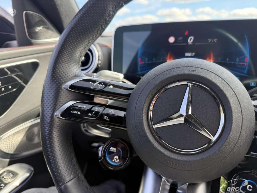Черный Мерседес C43 AMG 2023 в Вильнюс, объемом двигателя 1.99 л и пробегом 47 тыс. км за 54500 €, фото 20 на AUTOMOTO.COM.LV