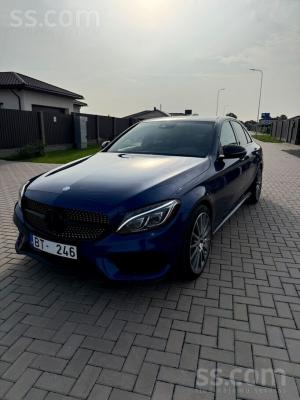 Zils Mercedes-Benz C43 AMG 2017 Rīga, ar dzinēja tilpumu 3.00 L un nobraukumu 133 tūkst. km par 29750 €, foto 4 vietnē AUTOMOTO.COM.LV