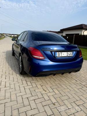 Zils Mercedes-Benz C43 AMG 2017 Rīga, ar dzinēja tilpumu 3.00 L un nobraukumu 133 tūkst. km par 29750 €, foto 5 vietnē AUTOMOTO.COM.LV