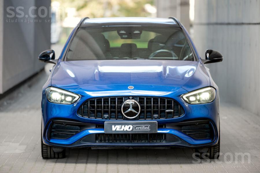 Zils Mercedes-Benz C43 AMG 2022 Rīga, ar dzinēja tilpumu 2.00 L un nobraukumu 43 tūkst. km par 48500 €, foto 5 vietnē AUTOMOTO.COM.LV