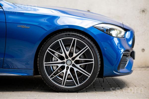 Zils Mercedes-Benz C43 AMG 2022 Rīga, ar dzinēja tilpumu 2.00 L un nobraukumu 43 tūkst. km par 48500 €, foto 7 vietnē AUTOMOTO.COM.LV