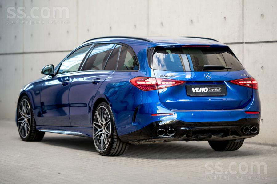 Zils Mercedes-Benz C43 AMG 2022 Rīga, ar dzinēja tilpumu 2.00 L un nobraukumu 43 tūkst. km par 48500 €, foto 10 vietnē AUTOMOTO.COM.LV