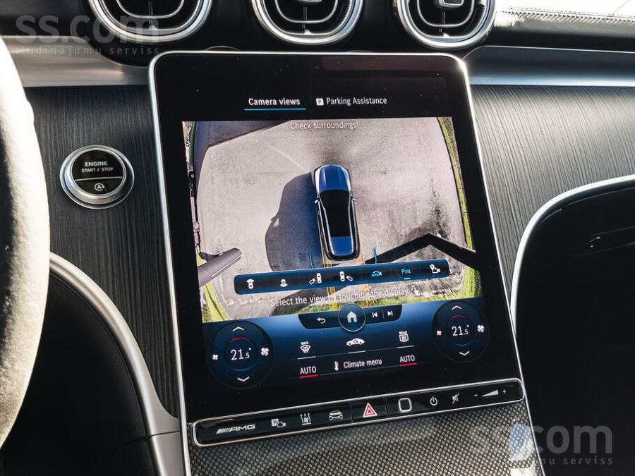 Zils Mercedes-Benz C43 AMG 2022 Rīga, ar dzinēja tilpumu 2.00 L un nobraukumu 43 tūkst. km par 48500 €, foto 27 vietnē AUTOMOTO.COM.LV