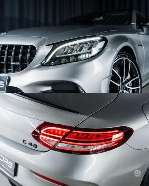 Серый Мерседес C43 AMG 2019 в Вильнюс, объемом двигателя 3.00 л и пробегом 71 тыс. км за 34998 €, фото 9 на AUTOMOTO.COM.LV