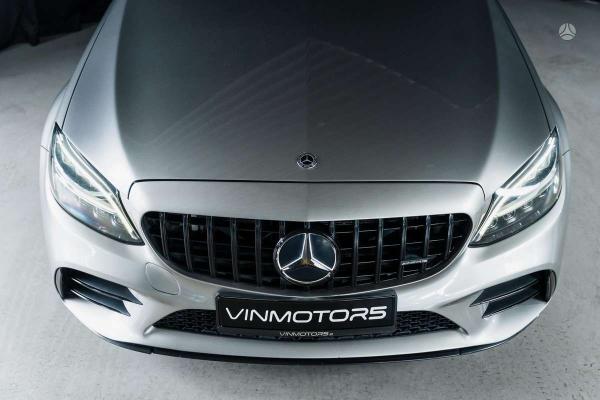 Pelēks Mercedes-Benz C43 AMG 2019 Viļņa, ar dzinēja tilpumu 3.00 L un nobraukumu 71 tūkst. km par 34998 €, foto 9 vietnē AUTOMOTO.COM.LV