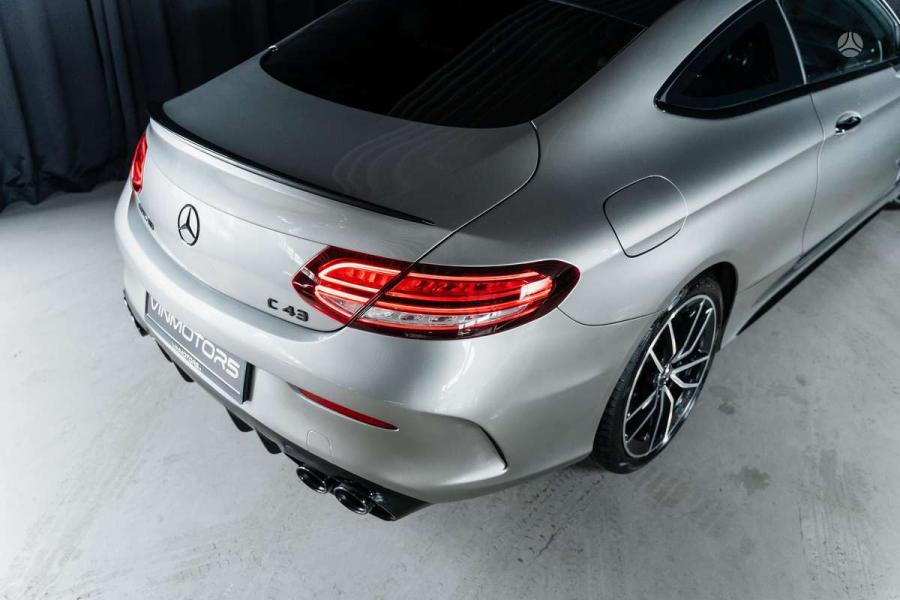 Серый Мерседес C43 AMG 2019 в Вильнюс, объемом двигателя 3.00 л и пробегом 71 тыс. км за 34998 €, фото 11 на AUTOMOTO.COM.LV