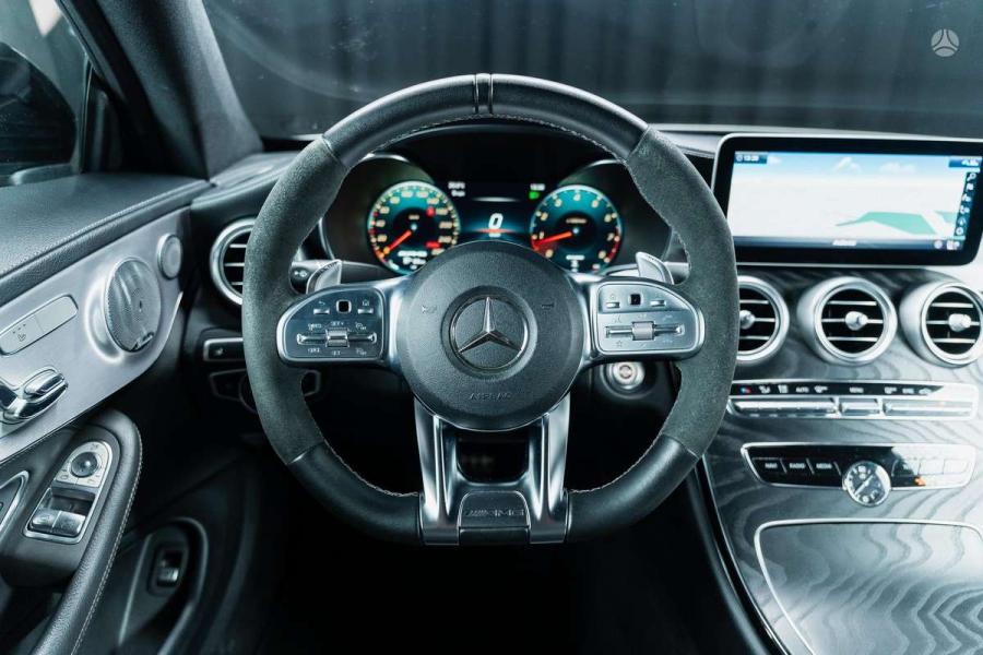 Серый Мерседес C43 AMG 2019 в Вильнюс, объемом двигателя 3.00 л и пробегом 71 тыс. км за 34998 €, фото 23 на AUTOMOTO.COM.LV