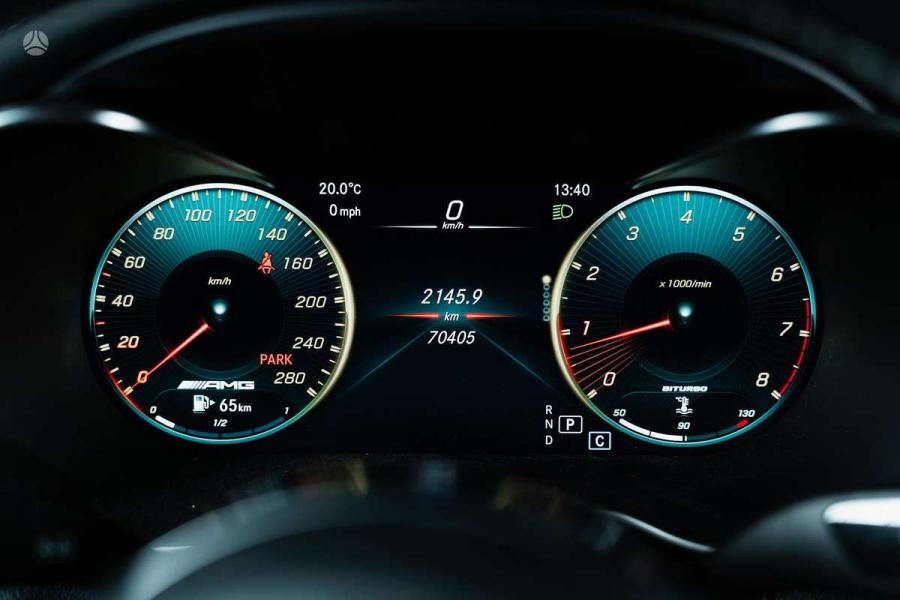 Серый Мерседес C43 AMG 2019 в Вильнюс, объемом двигателя 3.00 л и пробегом 71 тыс. км за 34998 €, фото 24 на AUTOMOTO.COM.LV