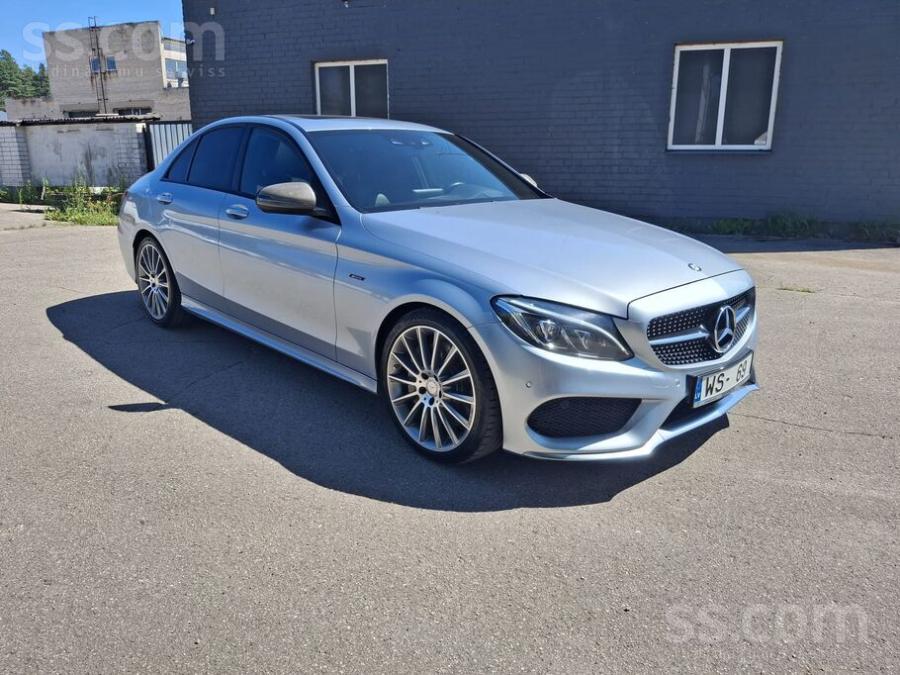 Pelēks Mercedes-Benz C43 AMG 2016 Tukums, ar dzinēja tilpumu 3.00 L un nobraukumu 232 tūkst. km par 20990 €, foto 3 vietnē AUTOMOTO.COM.LV