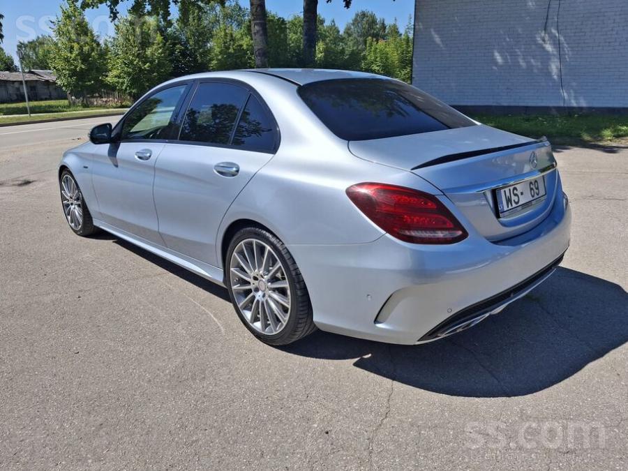 Pelēks Mercedes-Benz C43 AMG 2016 Tukums, ar dzinēja tilpumu 3.00 L un nobraukumu 232 tūkst. km par 20990 €, foto 9 vietnē AUTOMOTO.COM.LV
