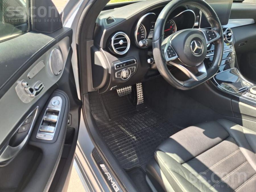 Pelēks Mercedes-Benz C43 AMG 2016 Tukums, ar dzinēja tilpumu 3.00 L un nobraukumu 232 tūkst. km par 20990 €, foto 11 vietnē AUTOMOTO.COM.LV