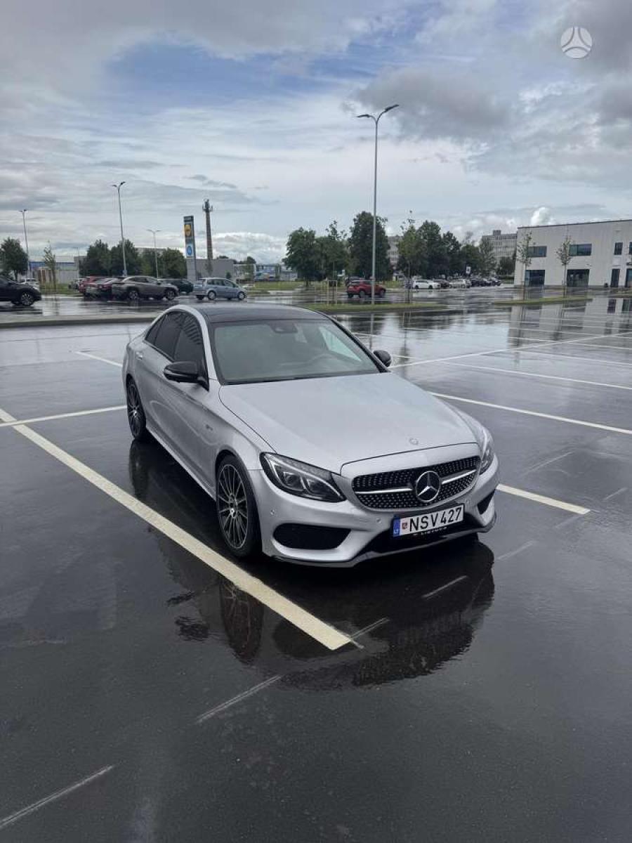 Серый Мерседес C43 AMG 2017 в Каунас, объемом двигателя 3.00 л и пробегом 196 тыс. км за 23000 €, фото 3 на AUTOMOTO.COM.LV