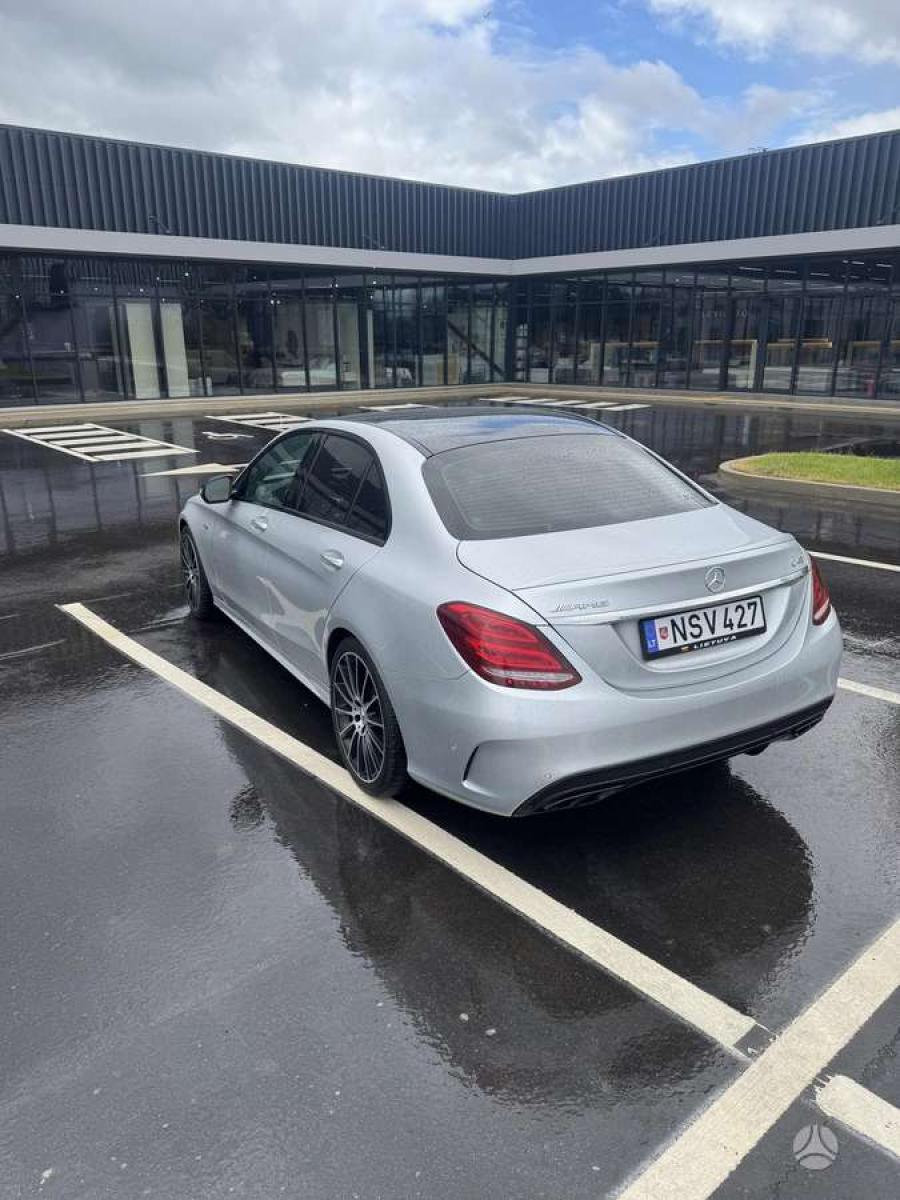 Серый Мерседес C43 AMG 2017 в Каунас, объемом двигателя 3.00 л и пробегом 196 тыс. км за 23000 €, фото 6 на AUTOMOTO.COM.LV