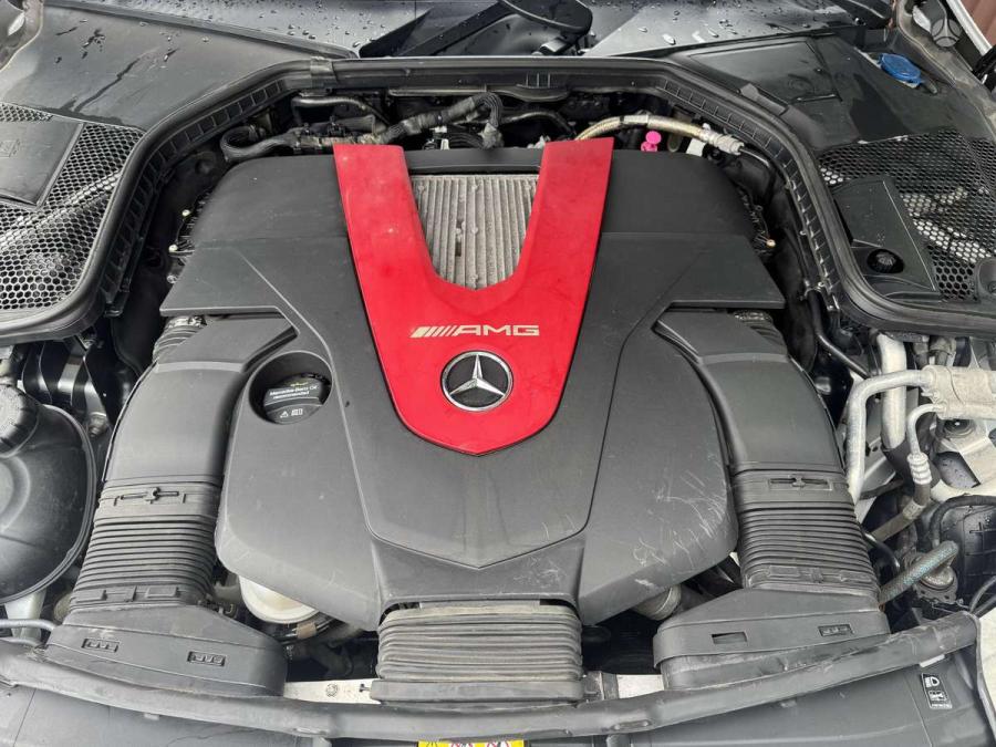 Серый Мерседес C43 AMG 2017 в Каунас, объемом двигателя 3.00 л и пробегом 196 тыс. км за 23000 €, фото 13 на AUTOMOTO.COM.LV