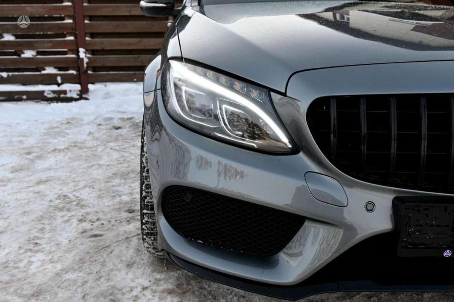 Серый Мерседес C43 AMG 2018 в Кретинга, объемом двигателя 3.00 л и пробегом 97 тыс. км за 26999 €, фото 5 на AUTOMOTO.COM.LV