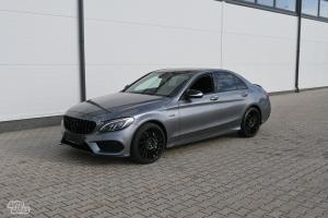 Серый Мерседес C43 AMG 2018 в Кретинга, объемом двигателя 3.00 л и пробегом 97 тыс. км за 26999 €, фото 14 на AUTOMOTO.COM.LV
