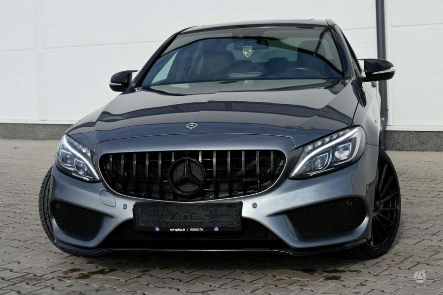 Серый Мерседес C43 AMG 2018 в Кретинга, объемом двигателя 3.00 л и пробегом 97 тыс. км за 23999 €, фото 3 на AUTOMOTO.COM.LV