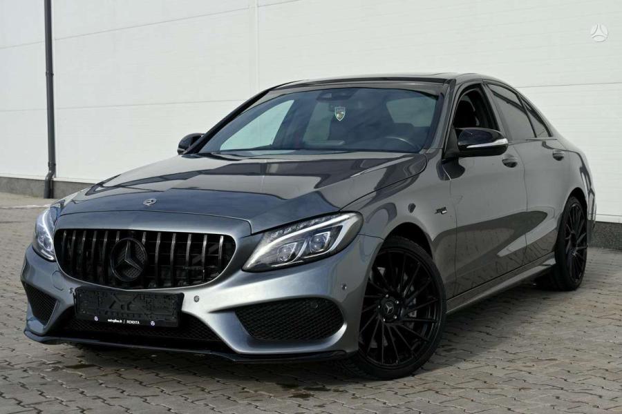 Серый Мерседес C43 AMG 2018 в Кретинга, объемом двигателя 3.00 л и пробегом 97 тыс. км за 23999 €, фото 4 на AUTOMOTO.COM.LV