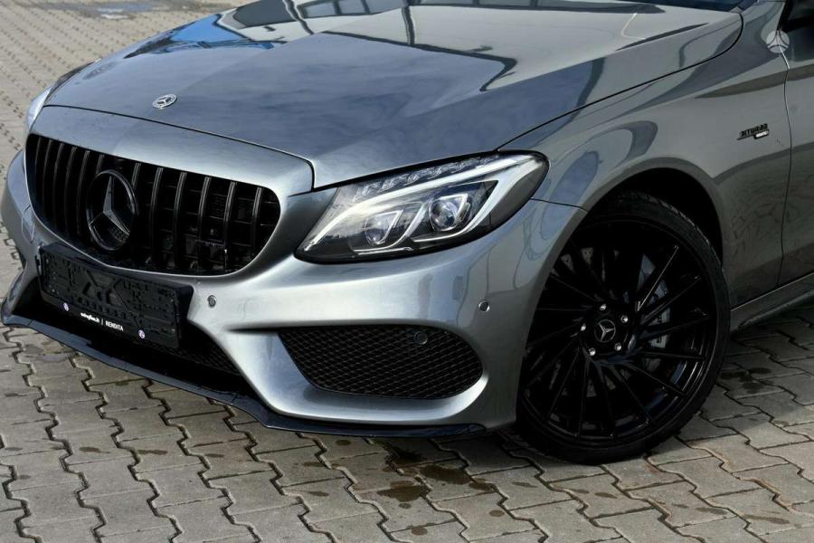 Серый Мерседес C43 AMG 2018 в Кретинга, объемом двигателя 3.00 л и пробегом 97 тыс. км за 23999 €, фото 5 на AUTOMOTO.COM.LV