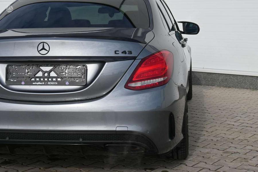 Серый Мерседес C43 AMG 2018 в Кретинга, объемом двигателя 3.00 л и пробегом 97 тыс. км за 23999 €, фото 12 на AUTOMOTO.COM.LV