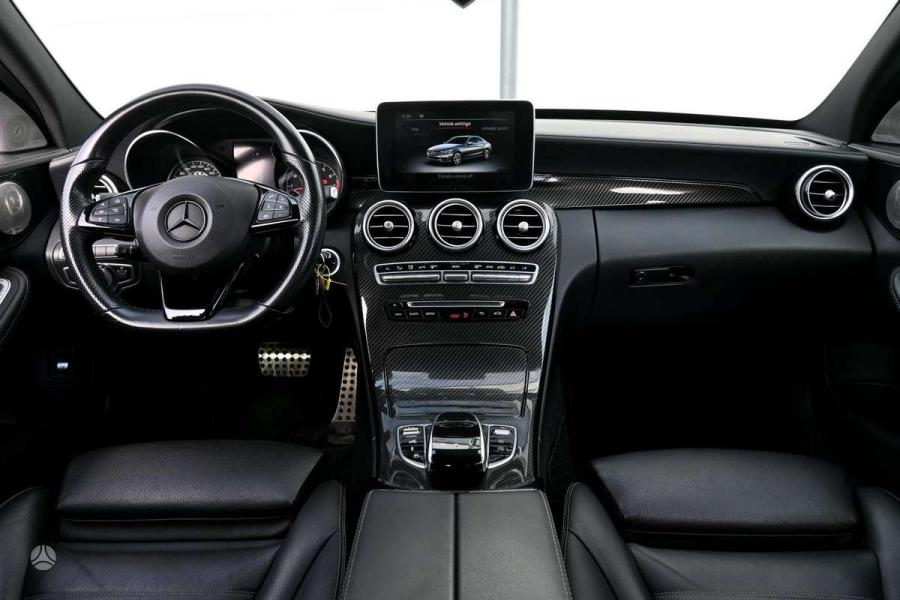 Серый Мерседес C43 AMG 2018 в Кретинга, объемом двигателя 3.00 л и пробегом 97 тыс. км за 23999 €, фото 31 на AUTOMOTO.COM.LV