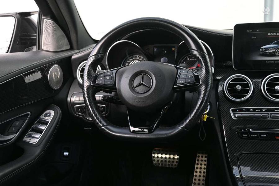 Серый Мерседес C43 AMG 2018 в Кретинга, объемом двигателя 3.00 л и пробегом 97 тыс. км за 23999 €, фото 32 на AUTOMOTO.COM.LV