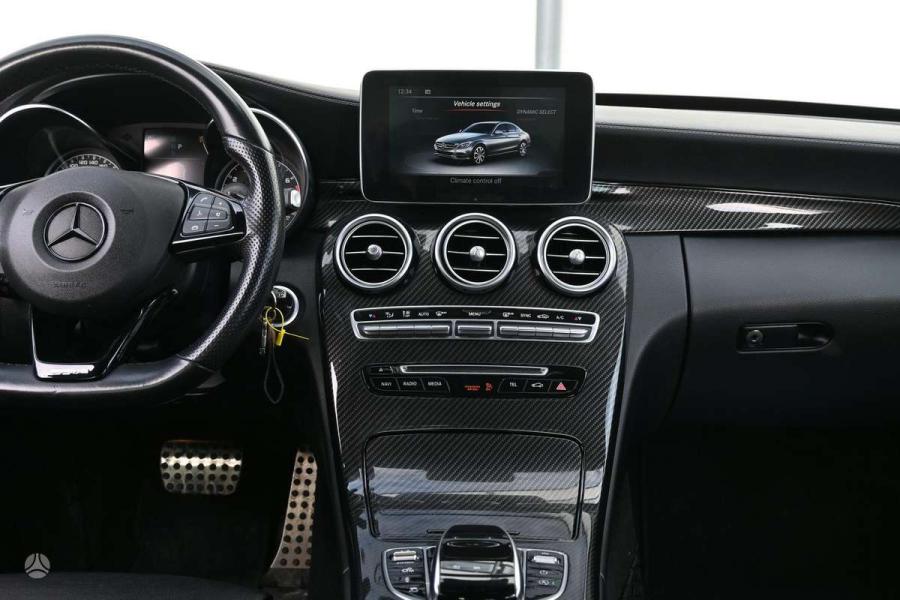 Серый Мерседес C43 AMG 2018 в Кретинга, объемом двигателя 3.00 л и пробегом 97 тыс. км за 23999 €, фото 33 на AUTOMOTO.COM.LV