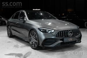 Серый Мерседес C43 AMG 2023 в Рига, объемом двигателя 2.00 л и пробегом 28 тыс. км за 56900 €, фото 4 на AUTOMOTO.COM.LV