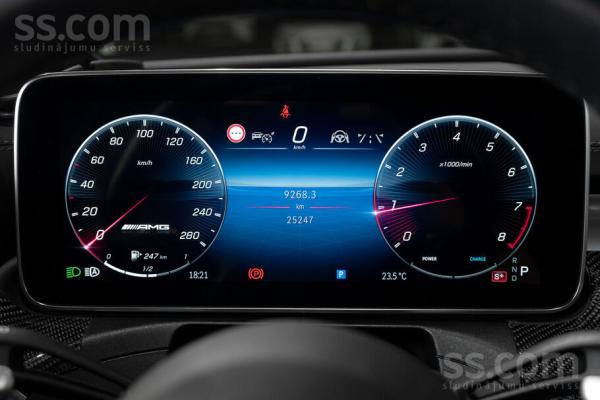 Серый Мерседес C43 AMG 2023 в Рига, объемом двигателя 2.00 л и пробегом 28 тыс. км за 56900 €, фото 9 на AUTOMOTO.COM.LV