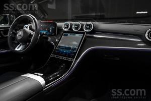 Серый Мерседес C43 AMG 2023 в Рига, объемом двигателя 2.00 л и пробегом 28 тыс. км за 56900 €, фото 15 на AUTOMOTO.COM.LV