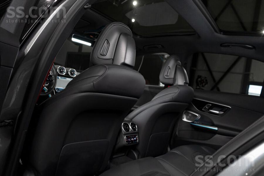 Серый Мерседес C43 AMG 2023 в Рига, объемом двигателя 2.00 л и пробегом 28 тыс. км за 56900 €, фото 18 на AUTOMOTO.COM.LV